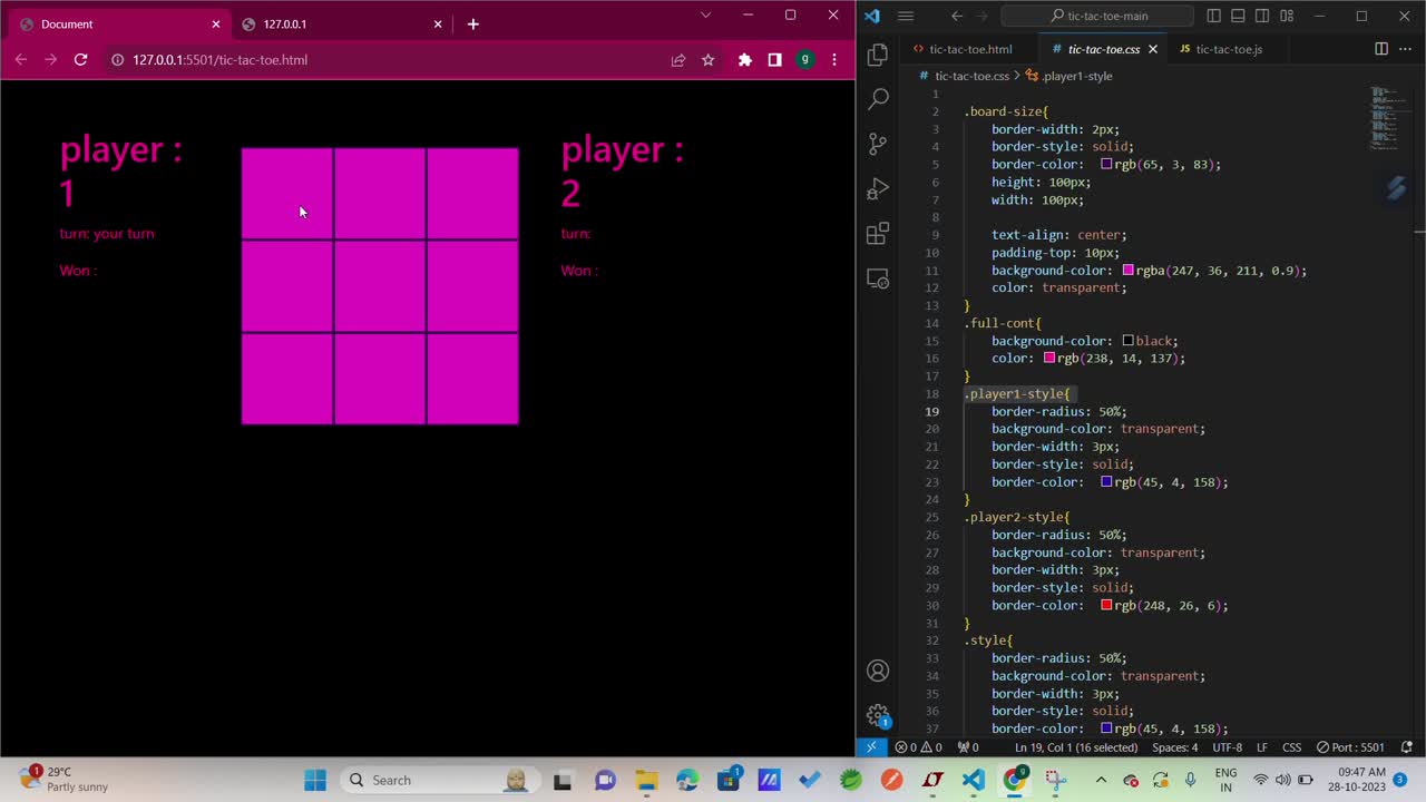 gokul Venkatesan on LinkedIn: #javascript #tictactoe #webdev gokul Venkatesan on LinkedIn: #javascript #tictactoe #webdev