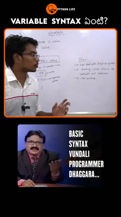 Kiran Sagar on LinkedIn: Variable Syntax in Python Kiran Sagar on LinkedIn: Variable Syntax in Python