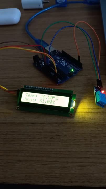 #arduino #dht11 #embeddedsystems #iot #electronics #innovation | vasanth P #arduino #dht11 #embeddedsystems #iot #electronics #innovation | vasanth P