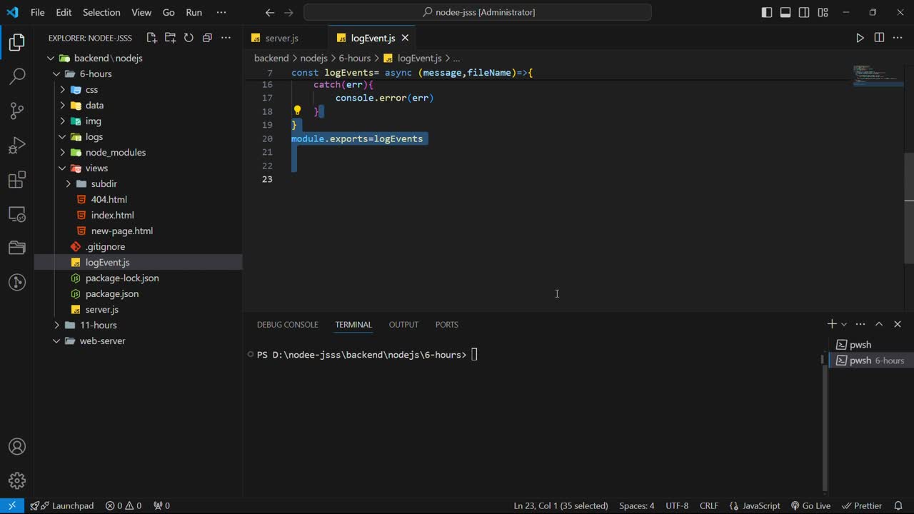 #nodejs #javascript #backenddevelopment #webserver #developerjourney ... #nodejs #javascript #backenddevelopment #webserver #developerjourney ...