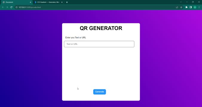Akshay M R on LinkedIn: #webdevelopment #javascript #qrcodegenerator # ... Akshay M R on LinkedIn: #webdevelopment #javascript #qrcodegenerator # ...