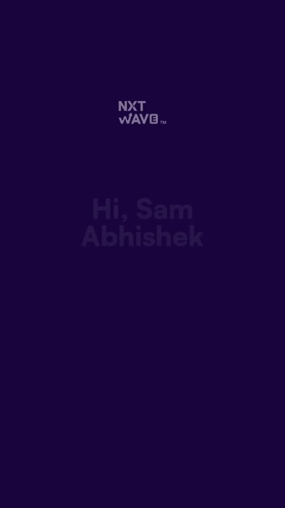 Sam Abhishek on LinkedIn: #programming #techgrowth #nxtwave # ... Sam Abhishek on LinkedIn: #programming #techgrowth #nxtwave # ...