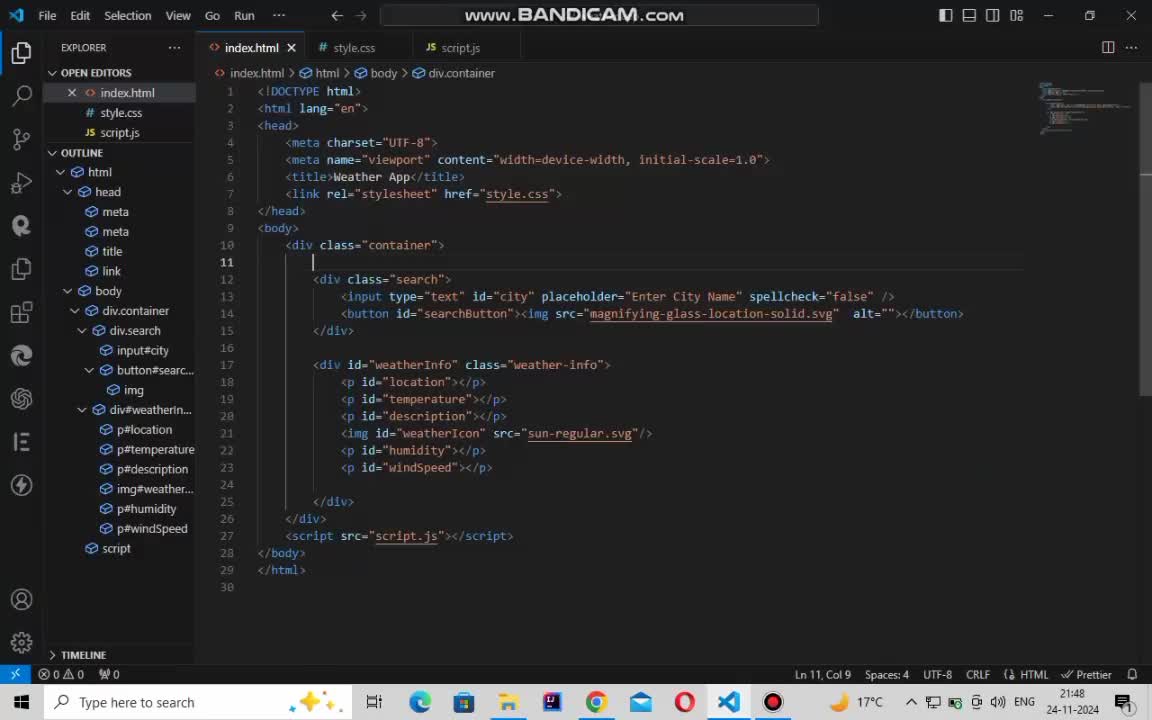 Abhishek Rane on LinkedIn: #webdevelopment #javascript #openweatherapi ... Abhishek Rane on LinkedIn: #webdevelopment #javascript #openweatherapi ...
