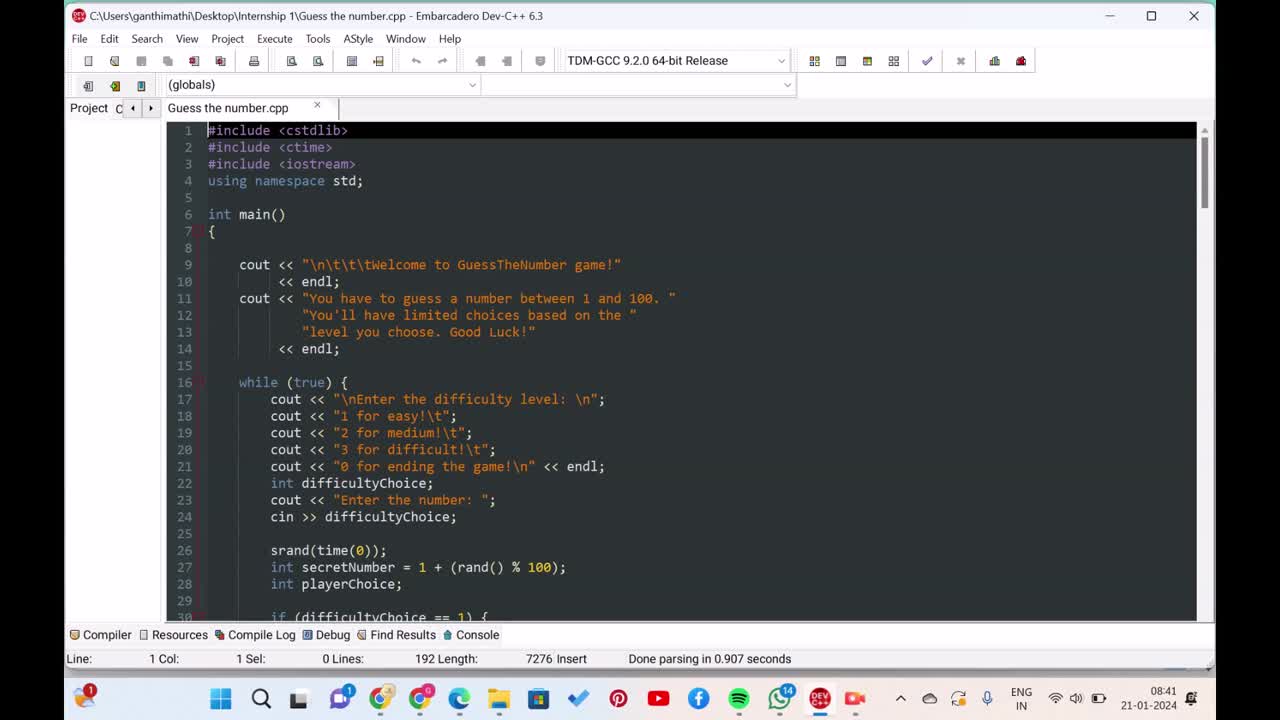 Ganthimathi .V on LinkedIn: #cplusplus #systemtroninternship # ... Ganthimathi .V on LinkedIn: #cplusplus #systemtroninternship # ...