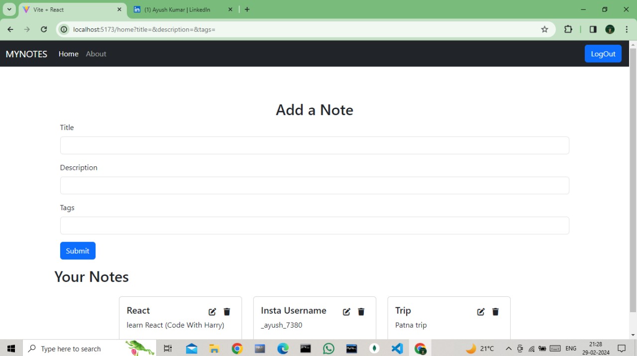 Designing note-taking app with React | Ayush Kumar posted on the topic ... Designing note-taking app with React | Ayush Kumar posted on the topic ...