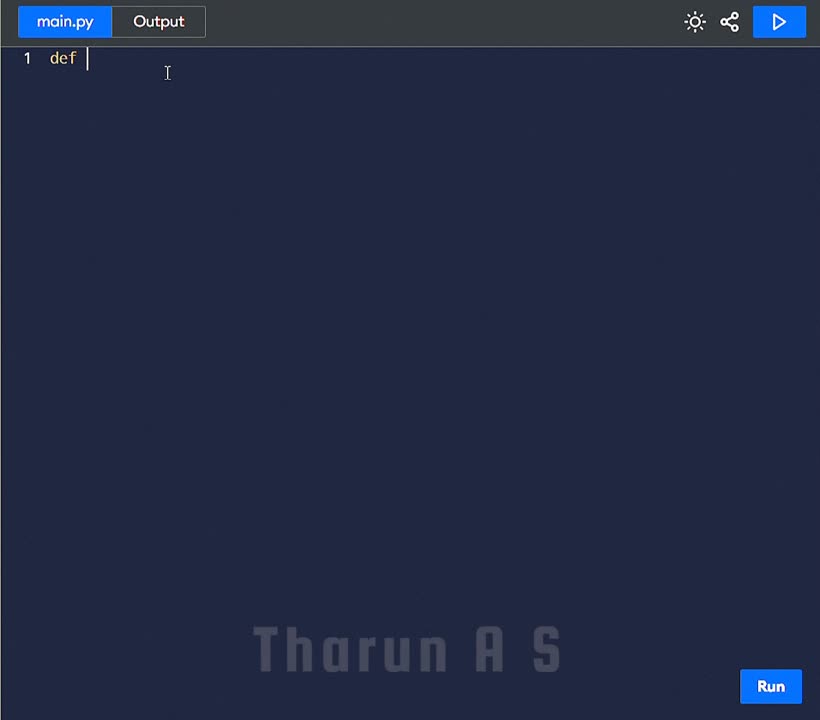 Tharun A S on LinkedIn: #100daysofcode #python #codingchallenge Tharun A S on LinkedIn: #100daysofcode #python #codingchallenge