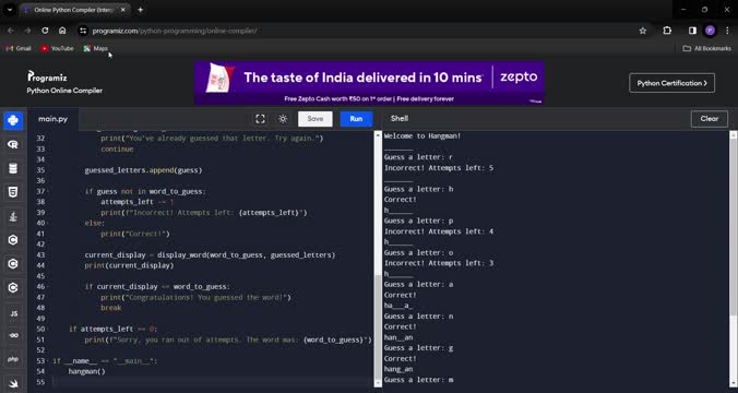 Manasa Gurram on LinkedIn: #pythondevelopment #python #cognoriseinfotech Manasa Gurram on LinkedIn: #pythondevelopment #python #cognoriseinfotech