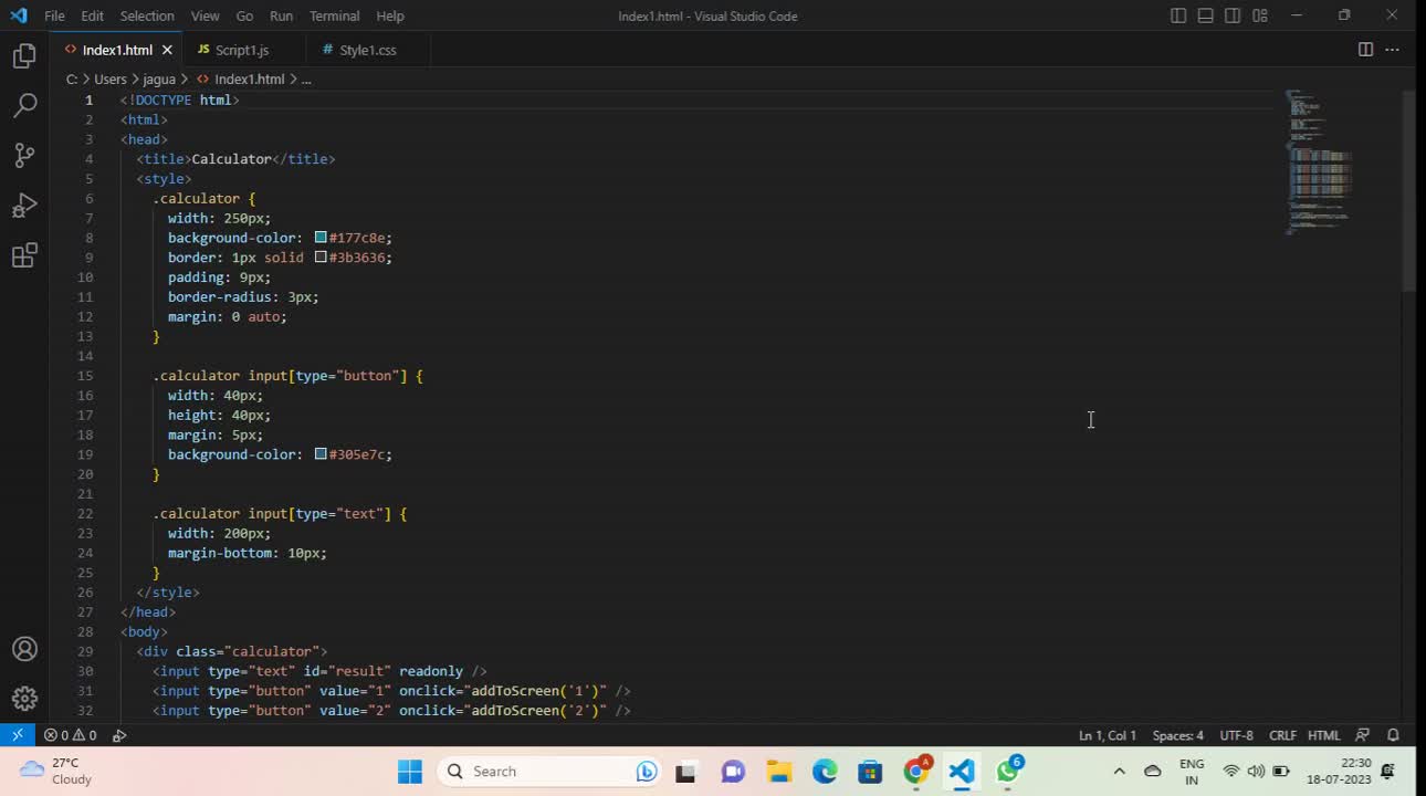Alekhya Jagu on LinkedIn: #letsgrowmore #html #css #javascript # ... Alekhya Jagu on LinkedIn: #letsgrowmore #html #css #javascript # ...