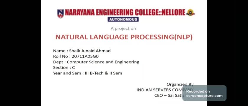 Shaik Junaid Ahmad on LinkedIn: #narayanaengineeringcollege #indianservers Shaik Junaid Ahmad on LinkedIn: #narayanaengineeringcollege #indianservers