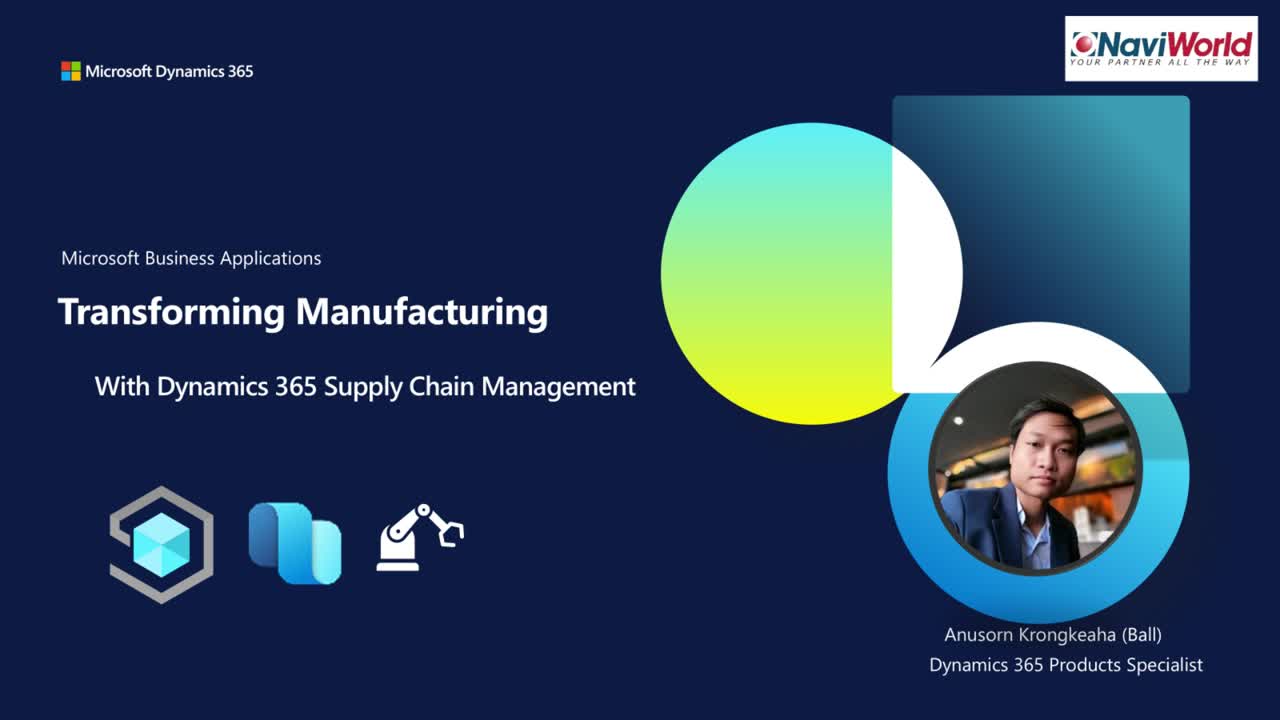 #dynamics365 #erp #mes #iot | Anusorn K. #dynamics365 #erp #mes #iot | Anusorn K.
