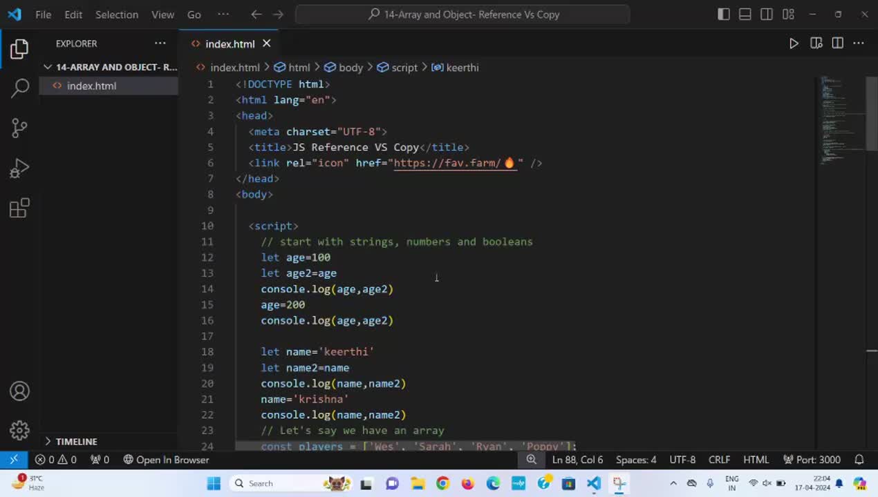 Keerthi Aare on LinkedIn: #day14 #html #css #javascript ... Keerthi Aare on LinkedIn: #day14 #html #css #javascript ...