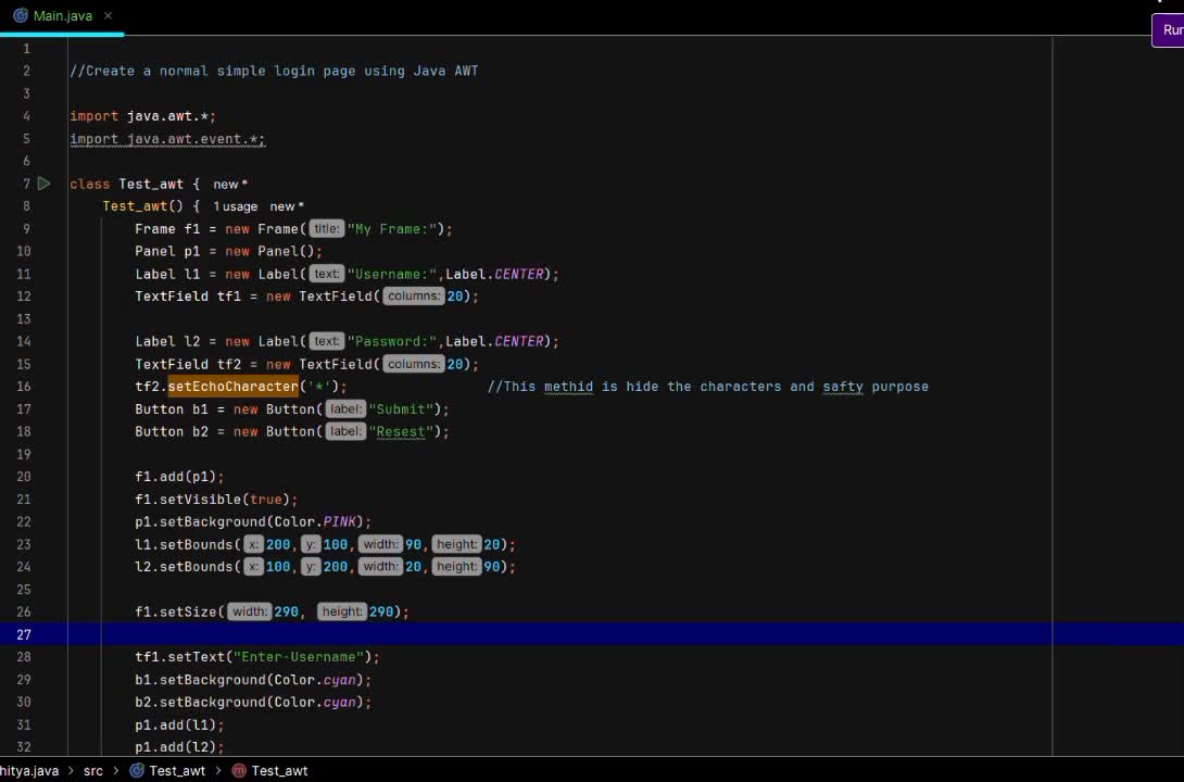 Sahitya Ghosh on LinkedIn: #java #awt #gui #programming #nostalgia # ... Sahitya Ghosh on LinkedIn: #java #awt #gui #programming #nostalgia # ...