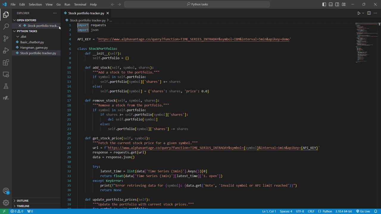 Ramavath Tejasree on LinkedIn: #python #apis #finance #stockmarket # ... Ramavath Tejasree on LinkedIn: #python #apis #finance #stockmarket # ...