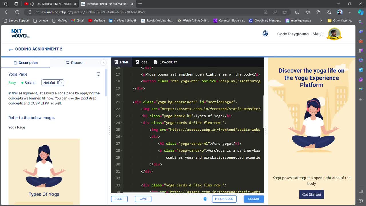 Manjit Golconda on LinkedIn: #day3 #100daysofcodechallenge Crafting the ... Manjit Golconda on LinkedIn: #day3 #100daysofcodechallenge Crafting the ...
