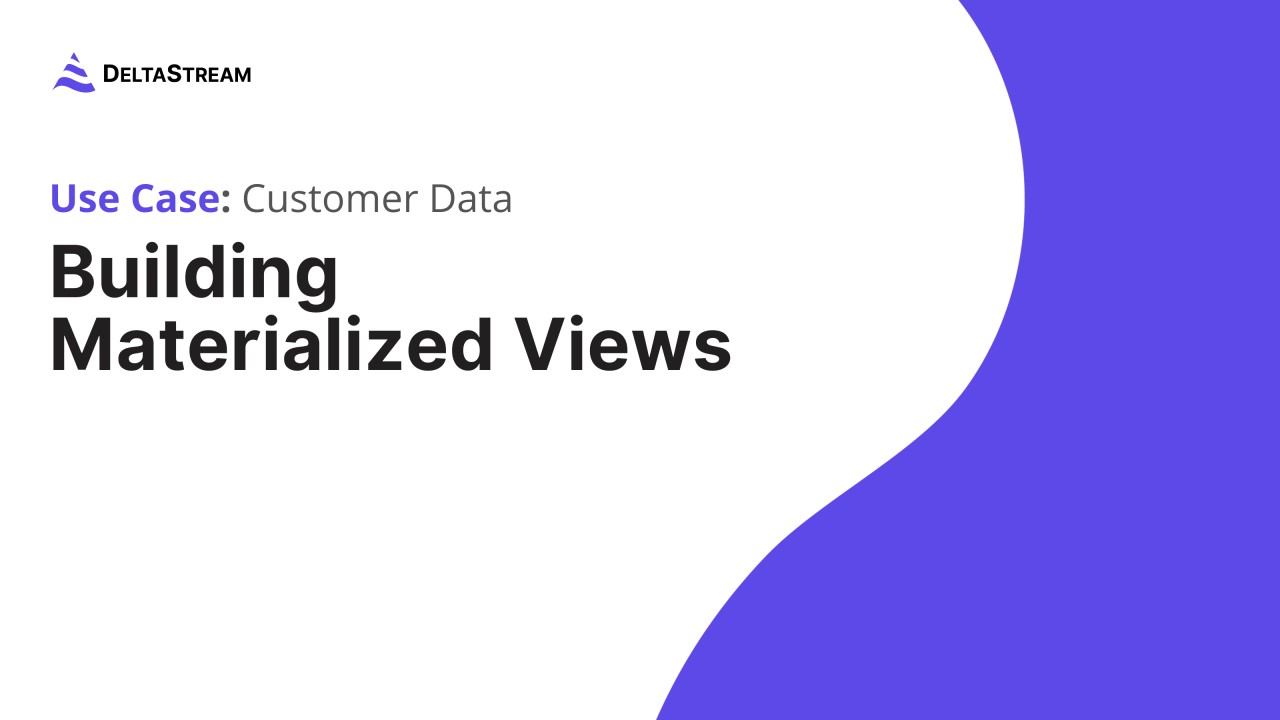 DeltaStream on LinkedIn: Building Materialized Views with DeltaStream DeltaStream on LinkedIn: Building Materialized Views with DeltaStream
