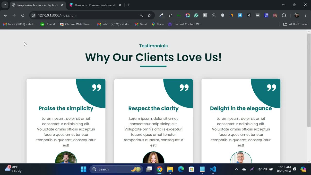 Abdul Mabud on LinkedIn: #webdesign #html #css #responsivedesign # ... Abdul Mabud on LinkedIn: #webdesign #html #css #responsivedesign # ...