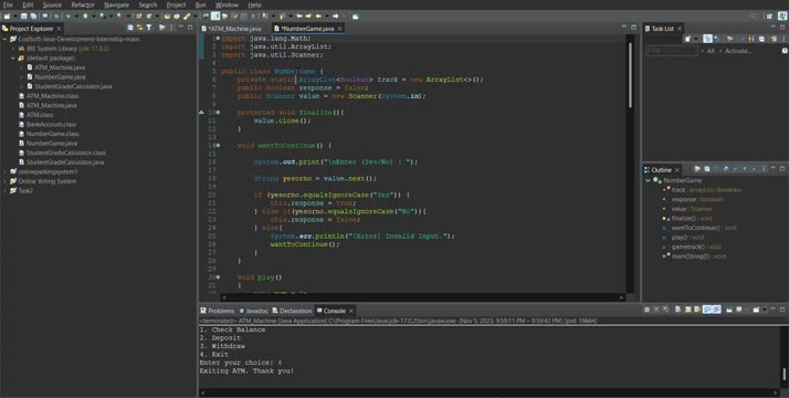 #internship #codsoft #javaprogramming | Pranjal Asapuri #internship #codsoft #javaprogramming | Pranjal Asapuri
