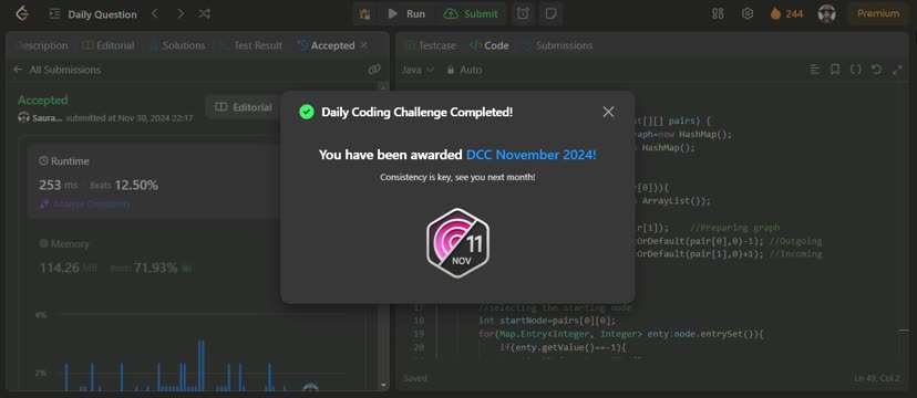 Saurabh Kumar on LinkedIn: #leetcode #problemsolving #consistency # ... Saurabh Kumar on LinkedIn: #leetcode #problemsolving #consistency # ...