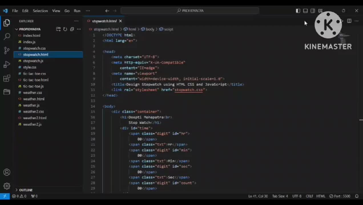 Deepti Mohapatra on LinkedIn: #javascript #html #css #stopwatchapp # ... Deepti Mohapatra on LinkedIn: #javascript #html #css #stopwatchapp # ...
