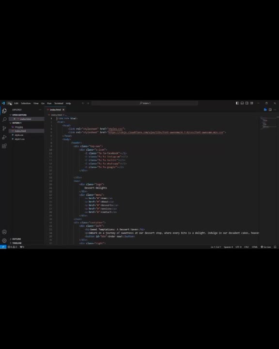 LAKSHANA R on LinkedIn: #internship #codsoft #html #css #webdevelopment ... LAKSHANA R on LinkedIn: #internship #codsoft #html #css #webdevelopment ...