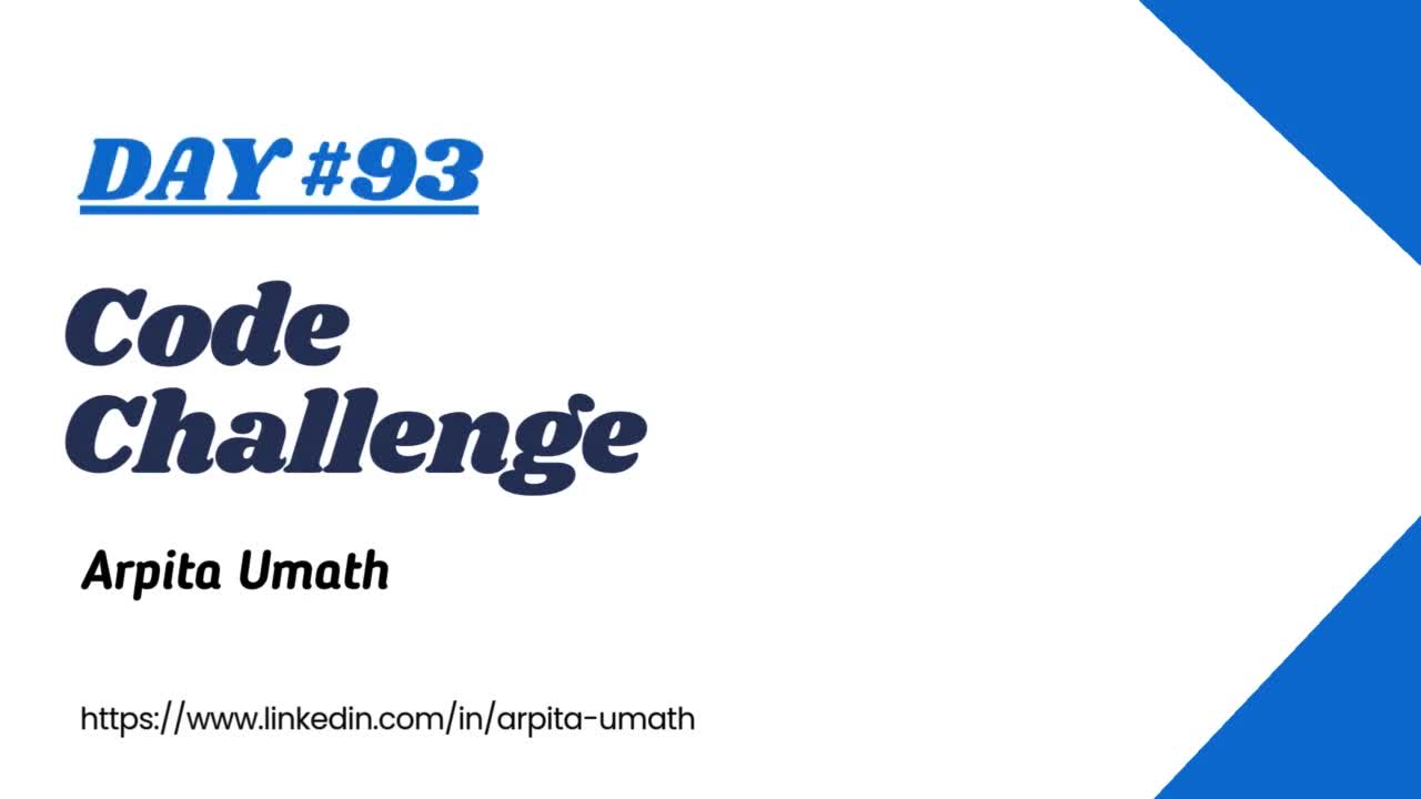 Arpita Umath on LinkedIn: #100daysofcode #reactjs #webdevelopment # ... Arpita Umath on LinkedIn: #100daysofcode #reactjs #webdevelopment # ...