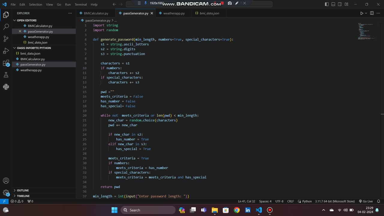 Khushi Patil on LinkedIn: #task1 #codsoftinternship #pythonprogramming Khushi Patil on LinkedIn: #task1 #codsoftinternship #pythonprogramming