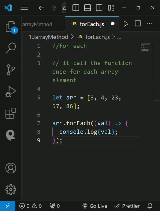 Vikas Nirmal on LinkedIn: #javascript #day #foreach #map #filter # ... Vikas Nirmal on LinkedIn: #javascript #day #foreach #map #filter # ...