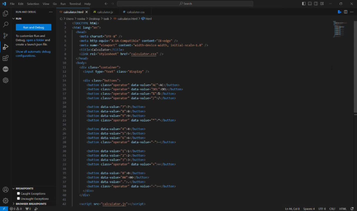 Rooban Vignesh on LinkedIn: #task3 #html #css #javascript # ... Rooban Vignesh on LinkedIn: #task3 #html #css #javascript # ...