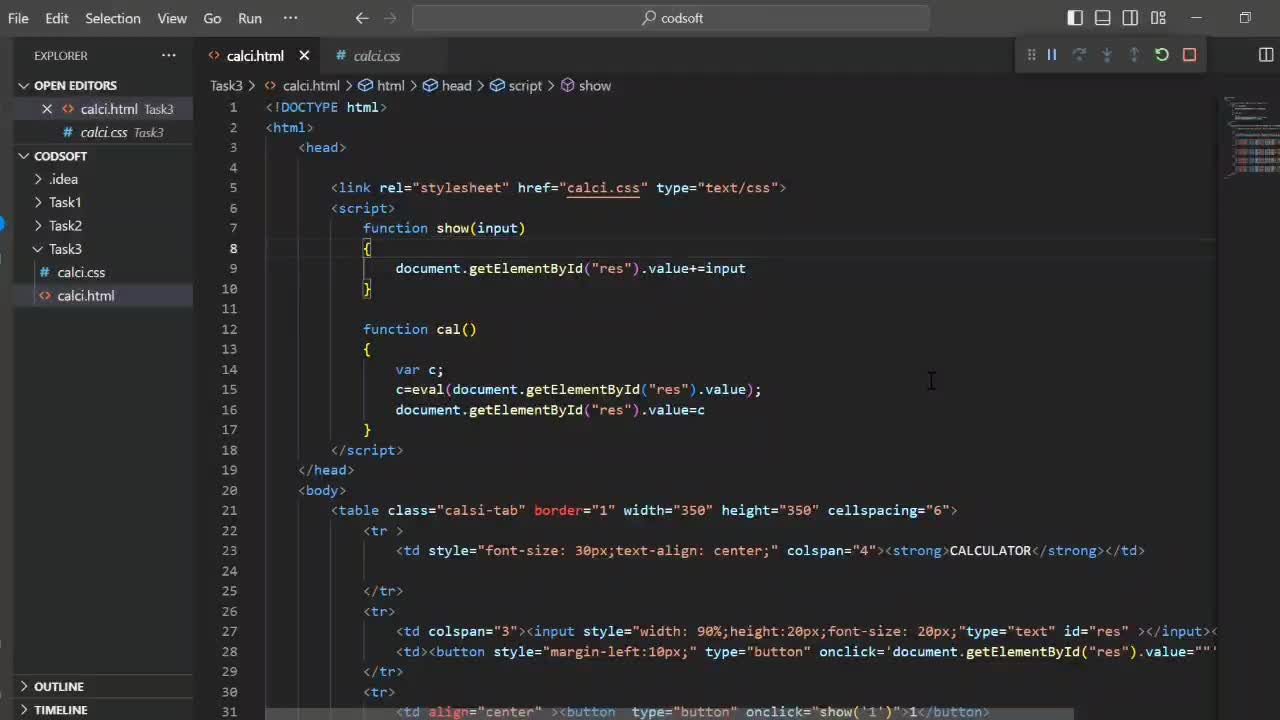 Sasi kiran Reddy Reddybathula on LinkedIn: #task3 #codsoftinternship # ... Sasi kiran Reddy Reddybathula on LinkedIn: #task3 #codsoftinternship # ...