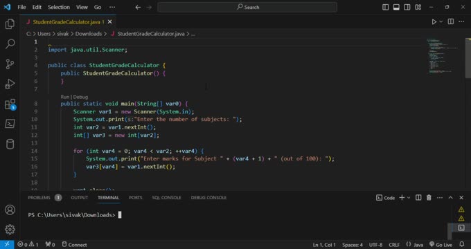 Completed Task 2 ofcodeway internship in Java | Sivakumar Vammi posted ... Completed Task 2 ofcodeway internship in Java | Sivakumar Vammi posted ...
