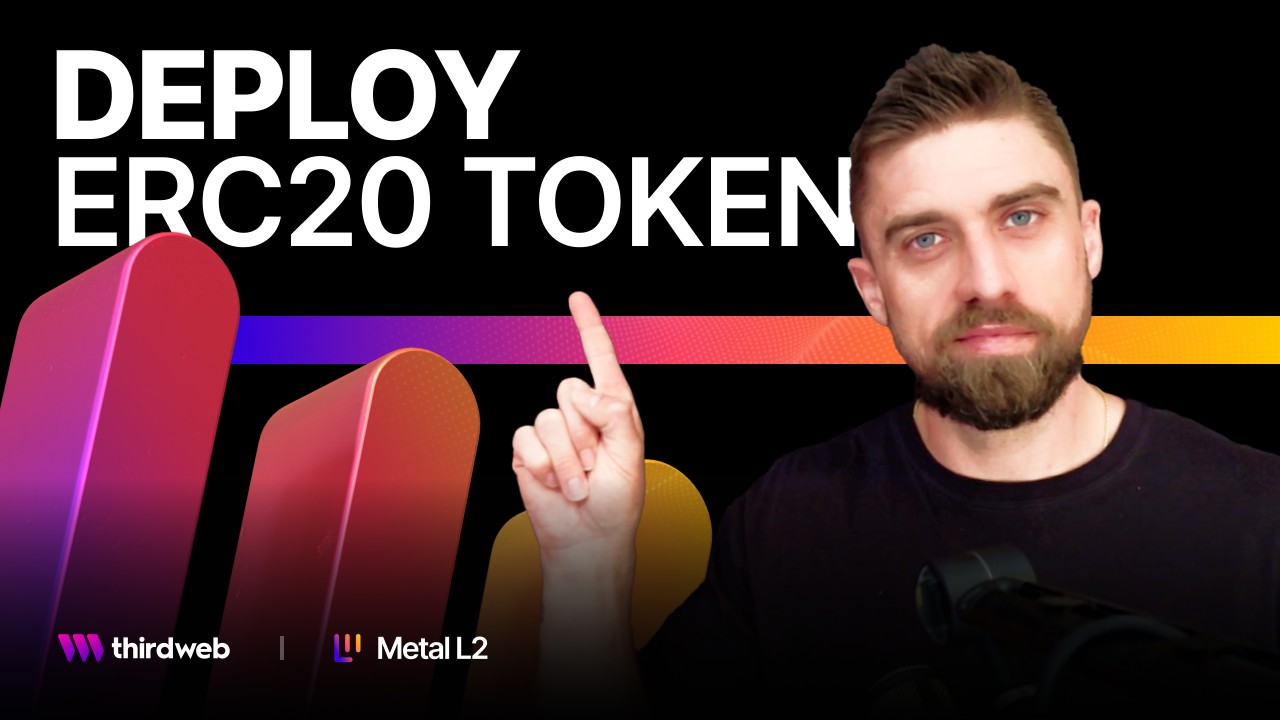 Paul Grey on LinkedIn: How to: Deploying an ERC20 token on Metal L2 ... Paul Grey on LinkedIn: How to: Deploying an ERC20 token on Metal L2 ...