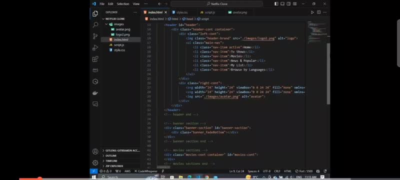 #netflixclone #webdevelopment #bharatintern | Ananya Baghel #netflixclone #webdevelopment #bharatintern | Ananya Baghel