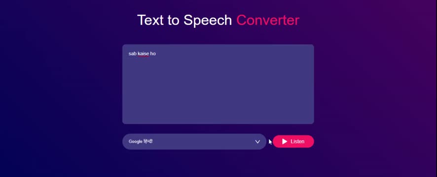 How I built a text-to-speech converter | Bipul chhetri posted on the ... How I built a text-to-speech converter | Bipul chhetri posted on the ...