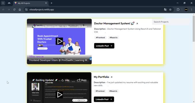Vikas rana 🇮🇳 on LinkedIn: #reactjs #webdevelopment #myallproject #projects Vikas rana 🇮🇳 on LinkedIn: #reactjs #webdevelopment #myallproject #projects