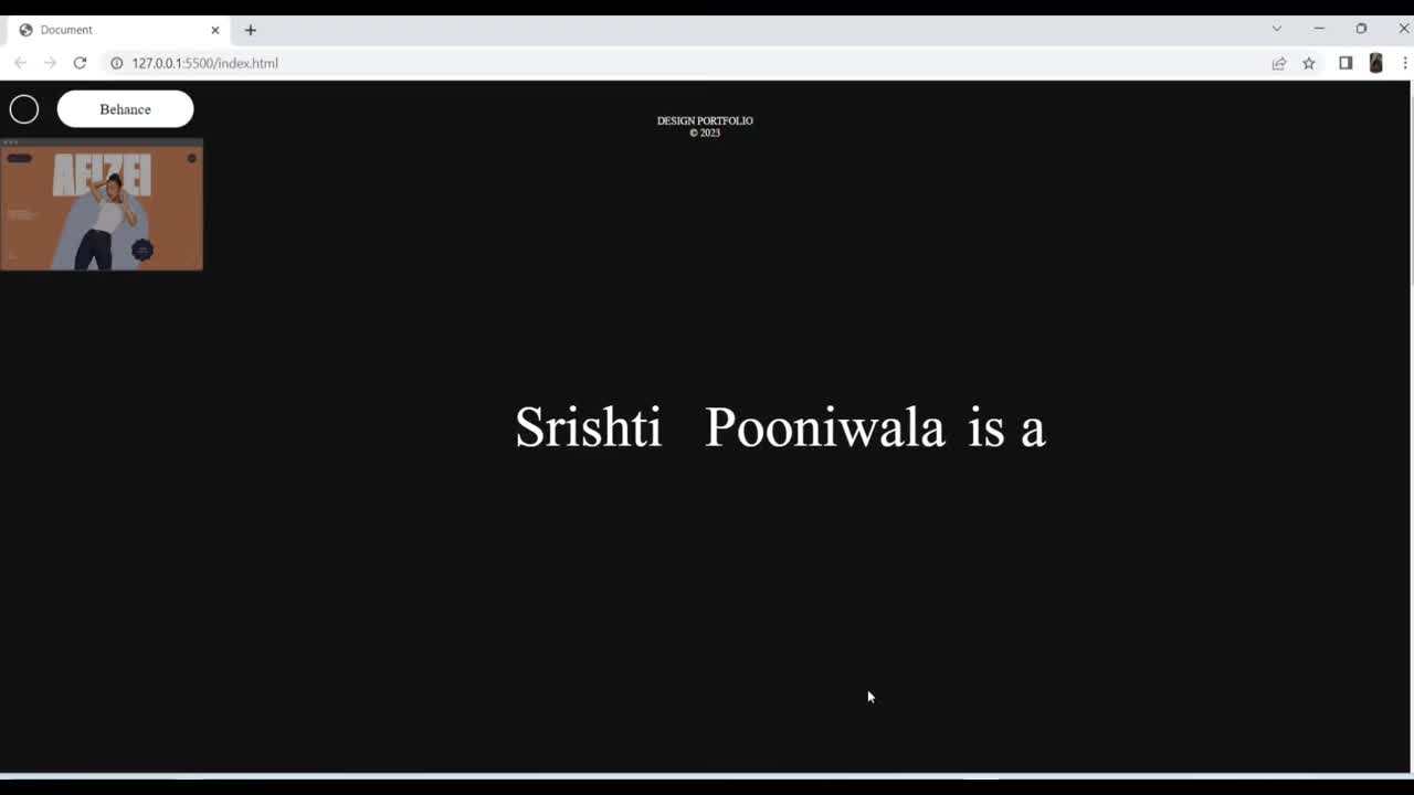 Srishti Pooniwala on LinkedIn: #portfoliowebsite #htmlcssjs # ... Srishti Pooniwala on LinkedIn: #portfoliowebsite #htmlcssjs # ...
