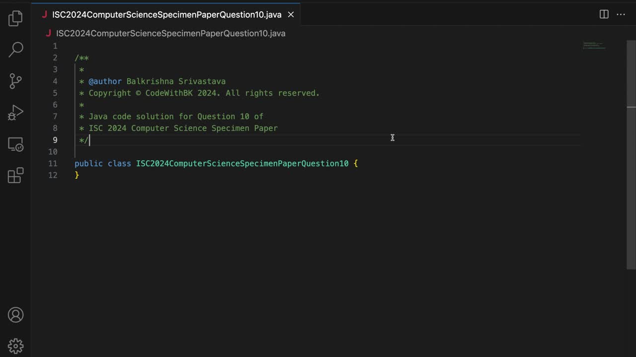 ISC 2024 paper on Inheritance problem in Java | CodeWithBK posted on ... ISC 2024 paper on Inheritance problem in Java | CodeWithBK posted on ...