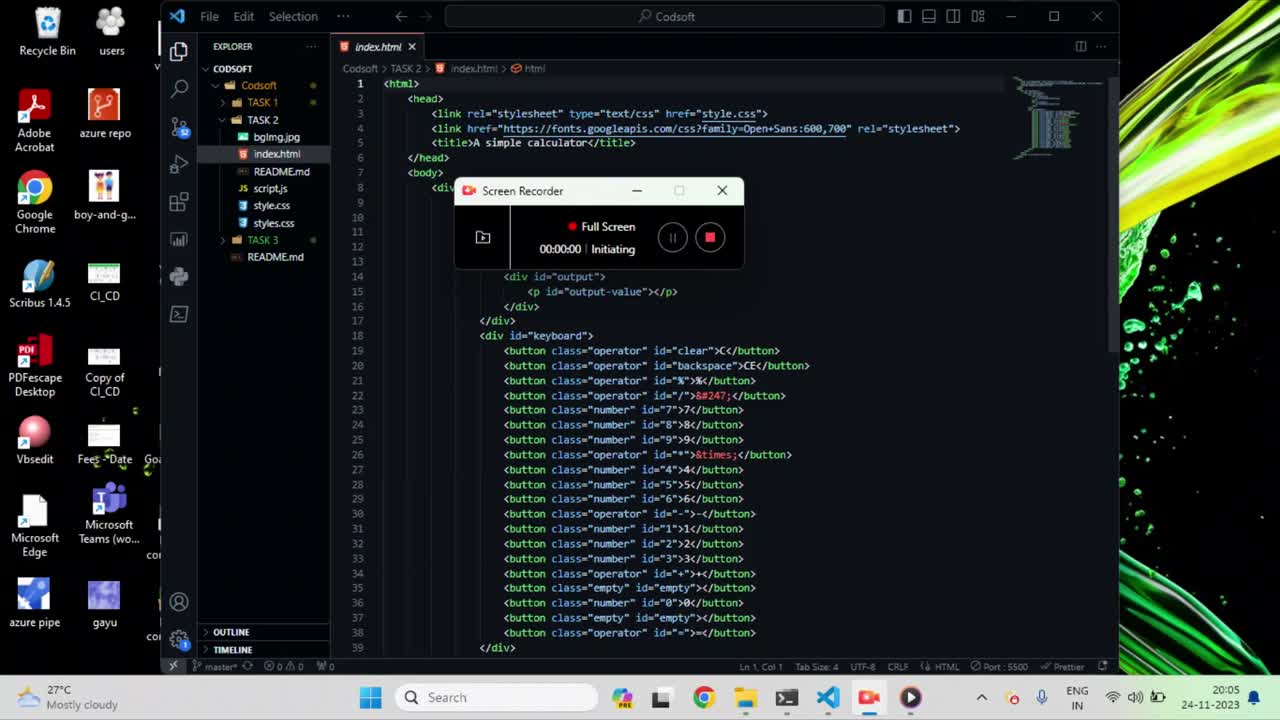 Selected for codsoft internship | vishal surya posted on the topic ... Selected for codsoft internship | vishal surya posted on the topic ...