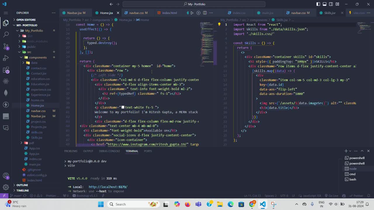 Ritesh Gupta on LinkedIn: #webdevelopment #portfolio #reactjs # ... Ritesh Gupta on LinkedIn: #webdevelopment #portfolio #reactjs # ...