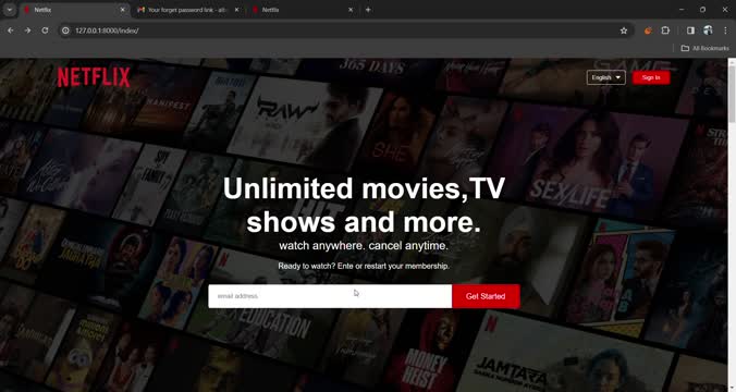 Albin Kuriachan on LinkedIn: #python #django #webdev #netflixclone Albin Kuriachan on LinkedIn: #python #django #webdev #netflixclone