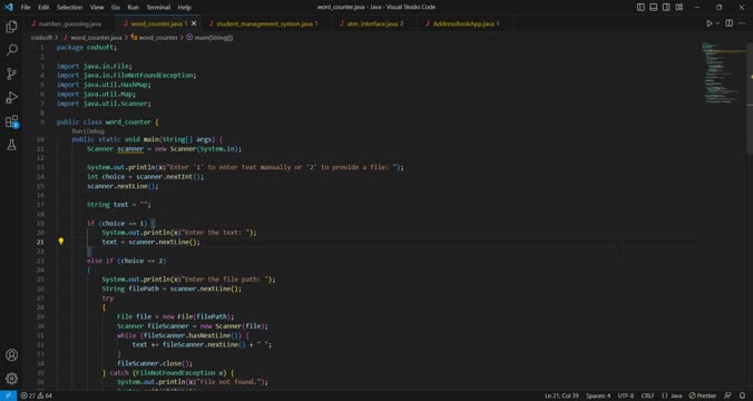 Priyansh Garg on LinkedIn: #java #internship #codsoft #javaprogramming ... Priyansh Garg on LinkedIn: #java #internship #codsoft #javaprogramming ...
