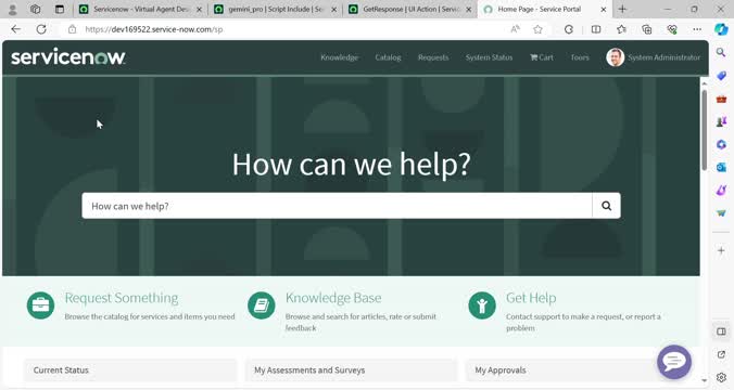 Integrating ServiceNow virtual agent with Gemini Pro | Abhishek Thakur ... Integrating ServiceNow virtual agent with Gemini Pro | Abhishek Thakur ...