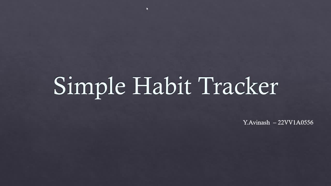 Avinash Yendamuri on LinkedIn: #python #habittracker #customtkinter # ... Avinash Yendamuri on LinkedIn: #python #habittracker #customtkinter # ...