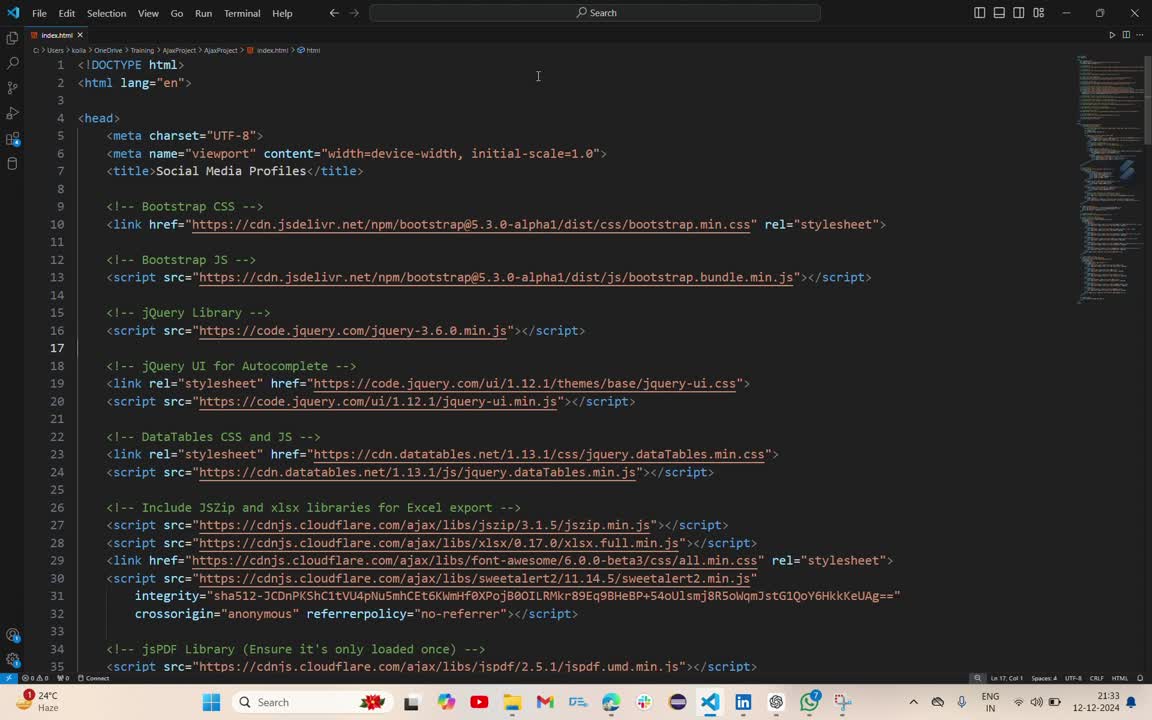 BHARATH KUMAR REDDY KOLLAMORAM on LinkedIn: #webdevelopment #ajax # ... BHARATH KUMAR REDDY KOLLAMORAM on LinkedIn: #webdevelopment #ajax # ...