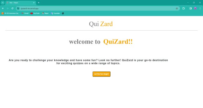 New project: ReactJS Quiz App | Hiba mol C posted on the topic | LinkedIn New project: ReactJS Quiz App | Hiba mol C posted on the topic | LinkedIn