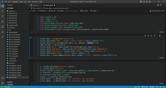 Veturi Rajesh on LinkedIn: #internship #codsoft #python #datascience # ... Veturi Rajesh on LinkedIn: #internship #codsoft #python #datascience # ...