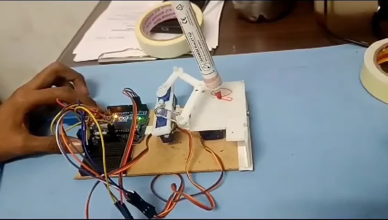 New IoT Project Alert: 2D plotter with AI | Dhruv vyas posted on the ... New IoT Project Alert: 2D plotter with AI | Dhruv vyas posted on the ...