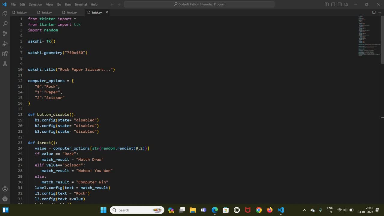 Sakshi Phale on LinkedIn: #codsoft #internship #python Sakshi Phale on LinkedIn: #codsoft #internship #python