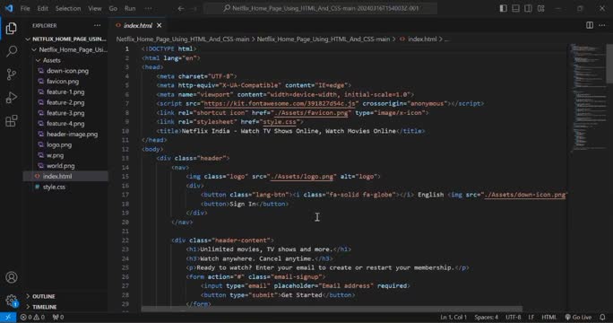 GANESH S A on LinkedIn: #webdev #netflixclone #html #css #javascript # ... GANESH S A on LinkedIn: #webdev #netflixclone #html #css #javascript # ...