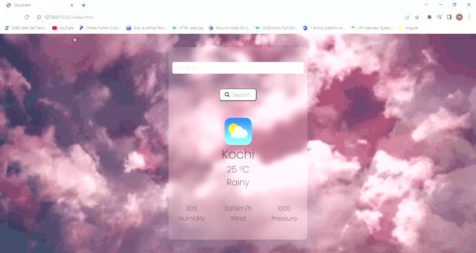 Working on a Weather App with API Integration | Megha NJ posted on the ... Working on a Weather App with API Integration | Megha NJ posted on the ...
