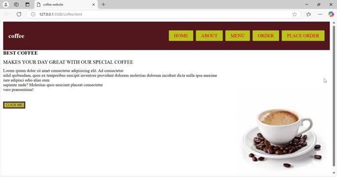 Shama Parveen on LinkedIn: Website using HTML and CSS. Shama Parveen on LinkedIn: Website using HTML and CSS.